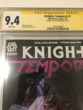 Knights Temporal 1 A Variant - CGC Signed By Cullen Bunn | Heroes Cave